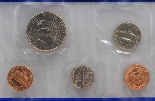 1999 US Mint Uncirculated Philadelphia Coin Collection - In Original ...