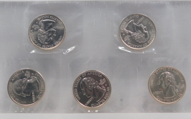 1999 US Mint Uncirculated Philadelphia Coin Collection - In Original ...