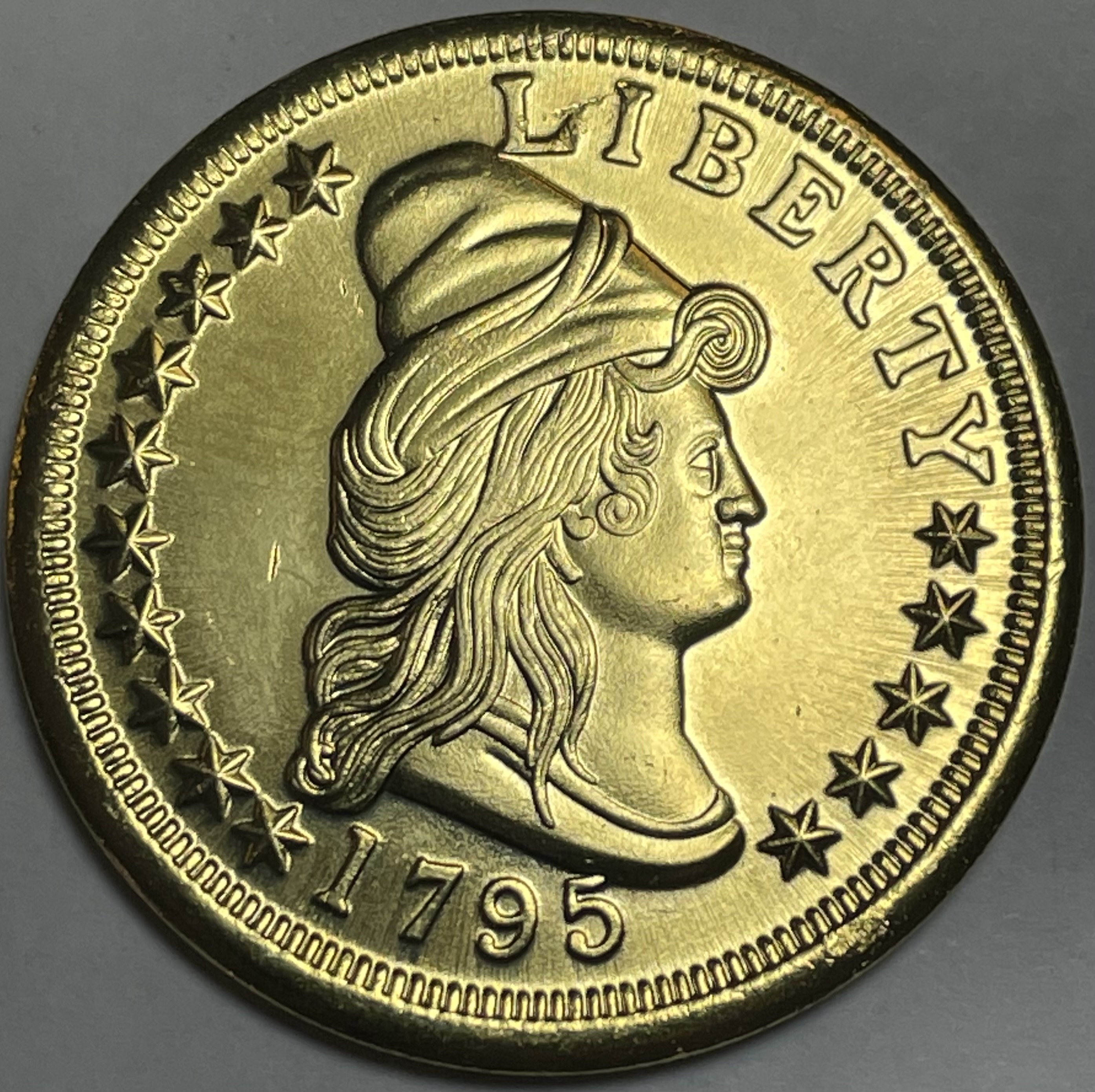 1795 $10 Eagle Replica Coin | Property Room
