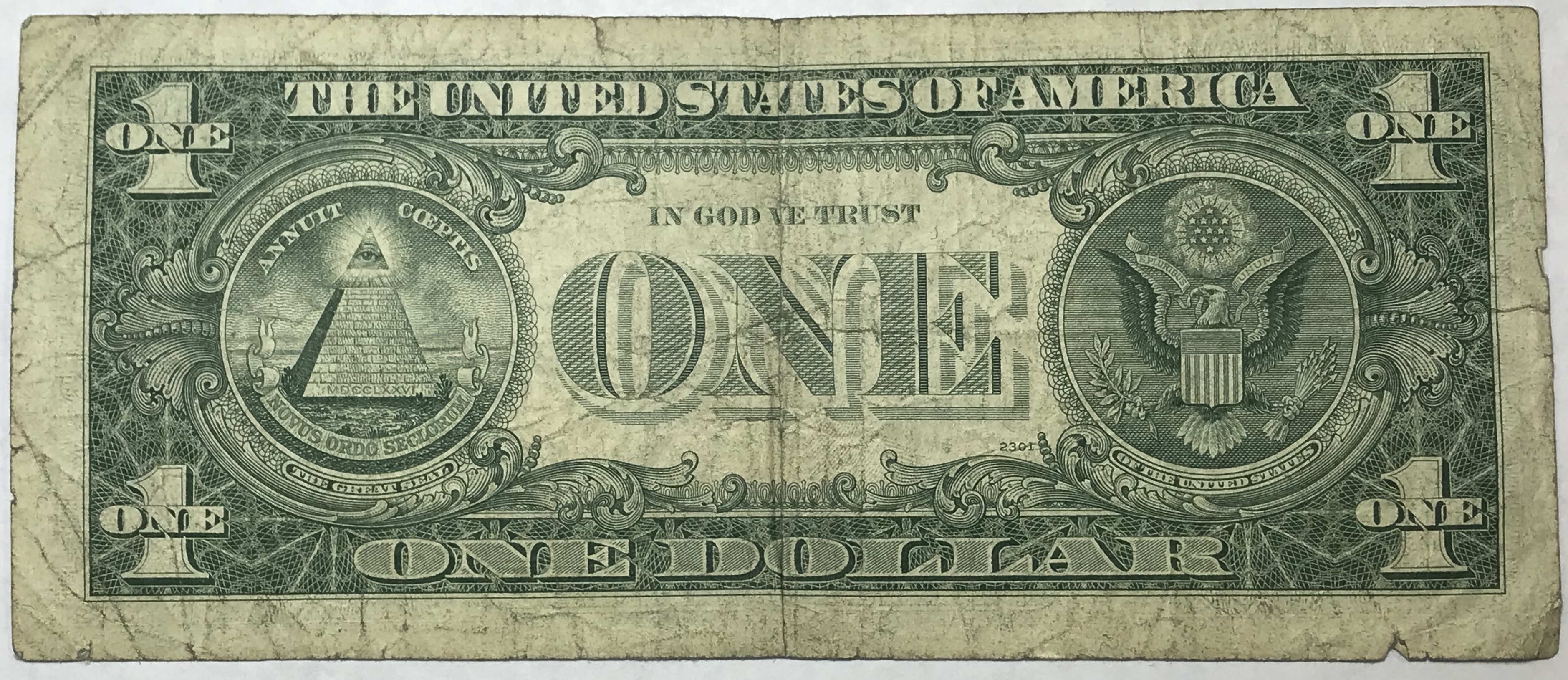 1977 $1 Replacement Error Star Note - Philadelphia | Property Room