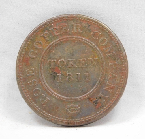 1811 Birmingham and Swansea - Rose Copper Company - England - One Penny ...