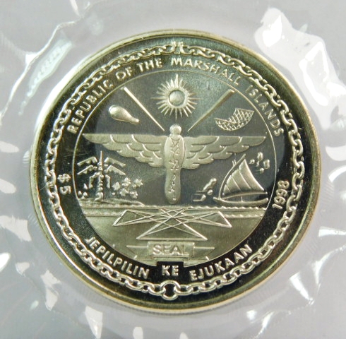 1998 $5 Heavenly Angel Commemorative Coin | Property Room