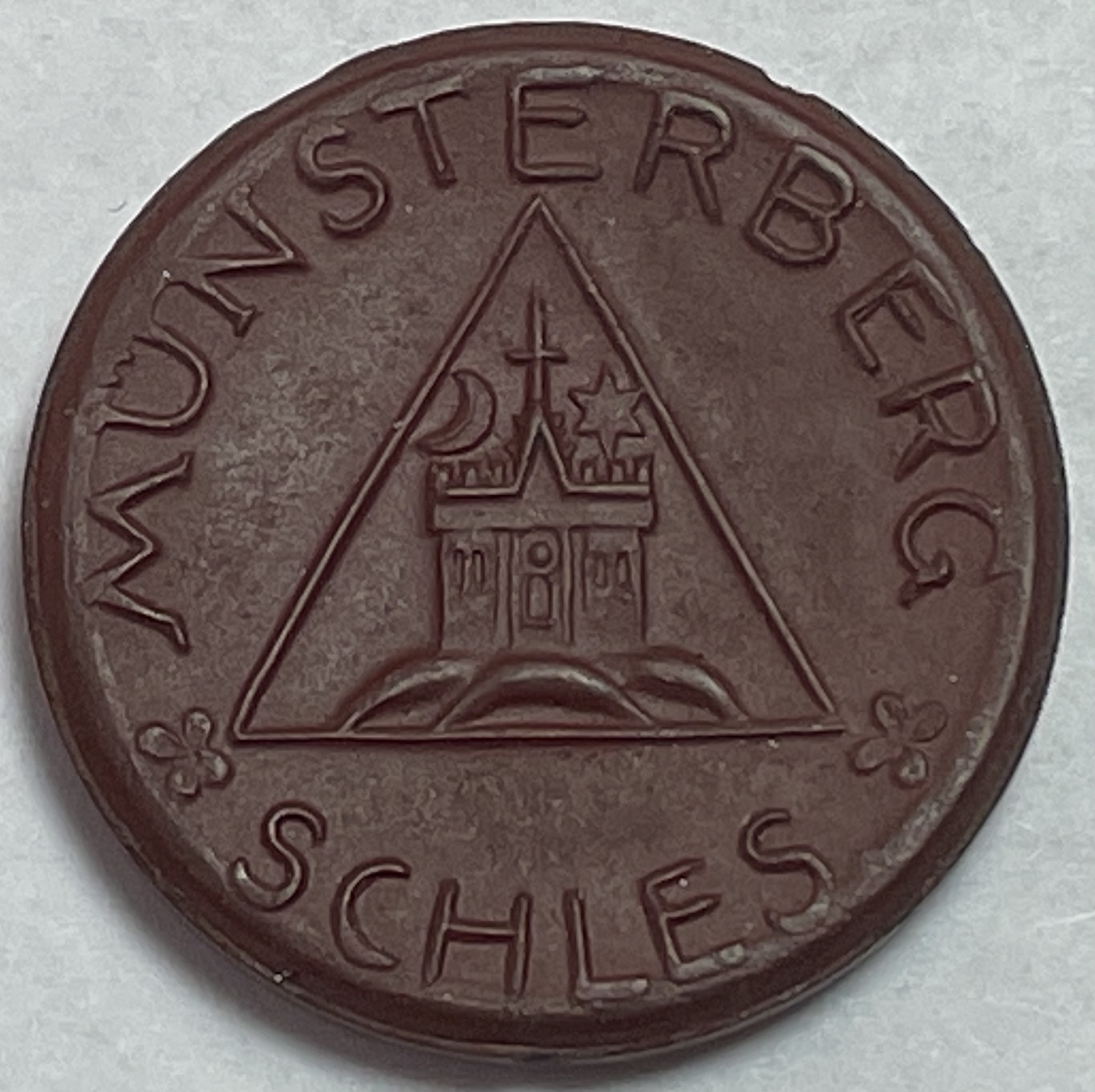 1920's Germany Munsterberg 50 Pfennig Porcelain Notgeld | Property Room