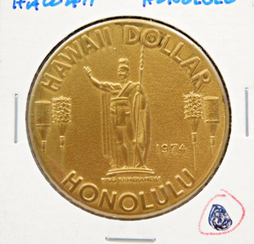 Hawaii Dollar Aloha From Hawaii Medal | Property Room