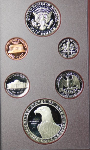 1983 US Mint Prestige Proof Set w/ 1983-S Olympic Silver Dollar ...