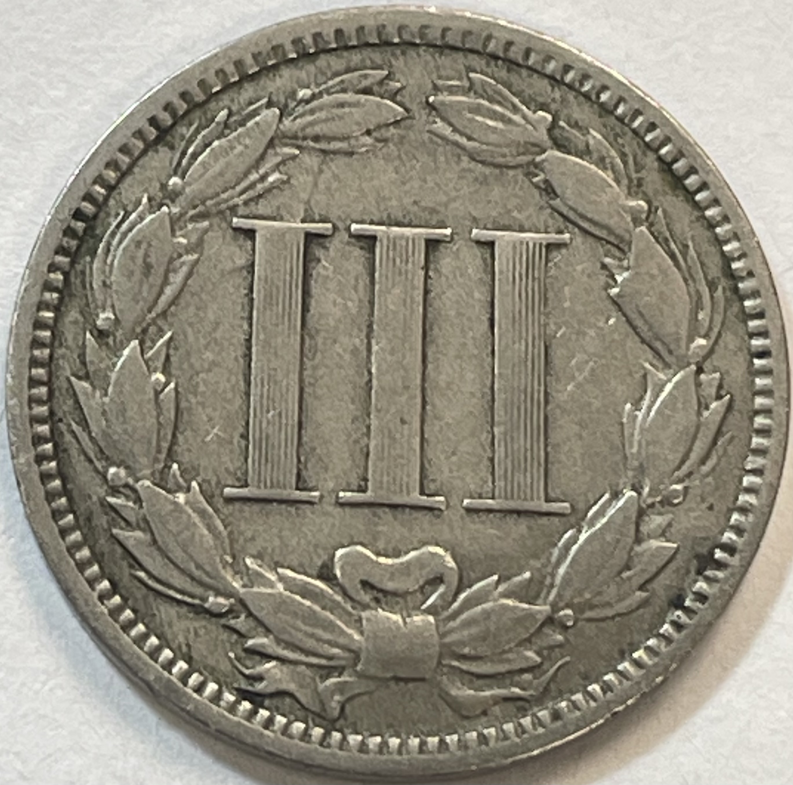 1869 U.S. 3 Cent Piece | Property Room