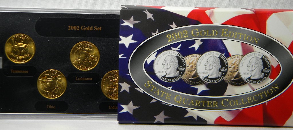 2002 Gold Edition of the State Quarters Collection | Property Room