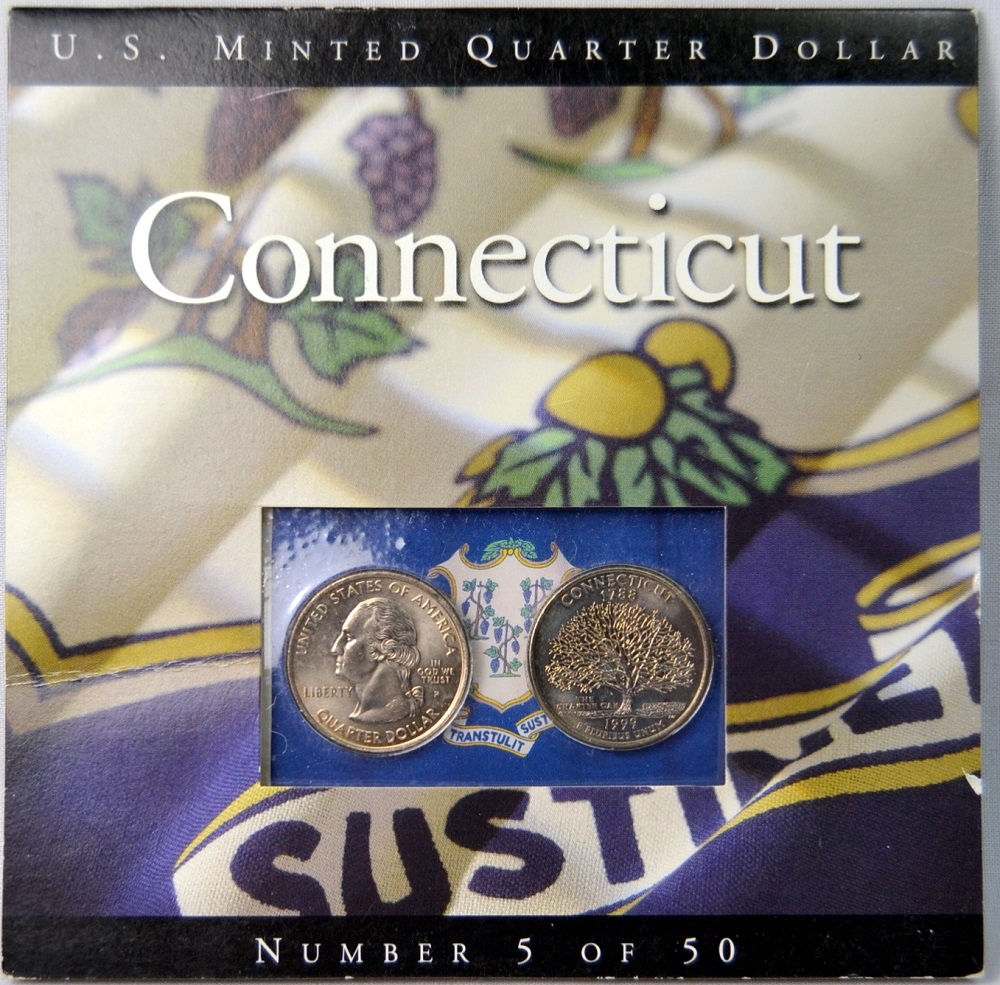 1999 Connecticut Quarter 2 coin set in Collectable facts and figures ...