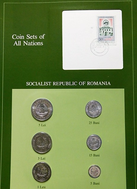 Socialist Republic of Romania - Coin Sets of All Nations - Six ...