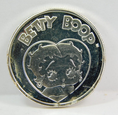Betty Boop 5 Gram .999 Fine Silver Commemorative | Property Room