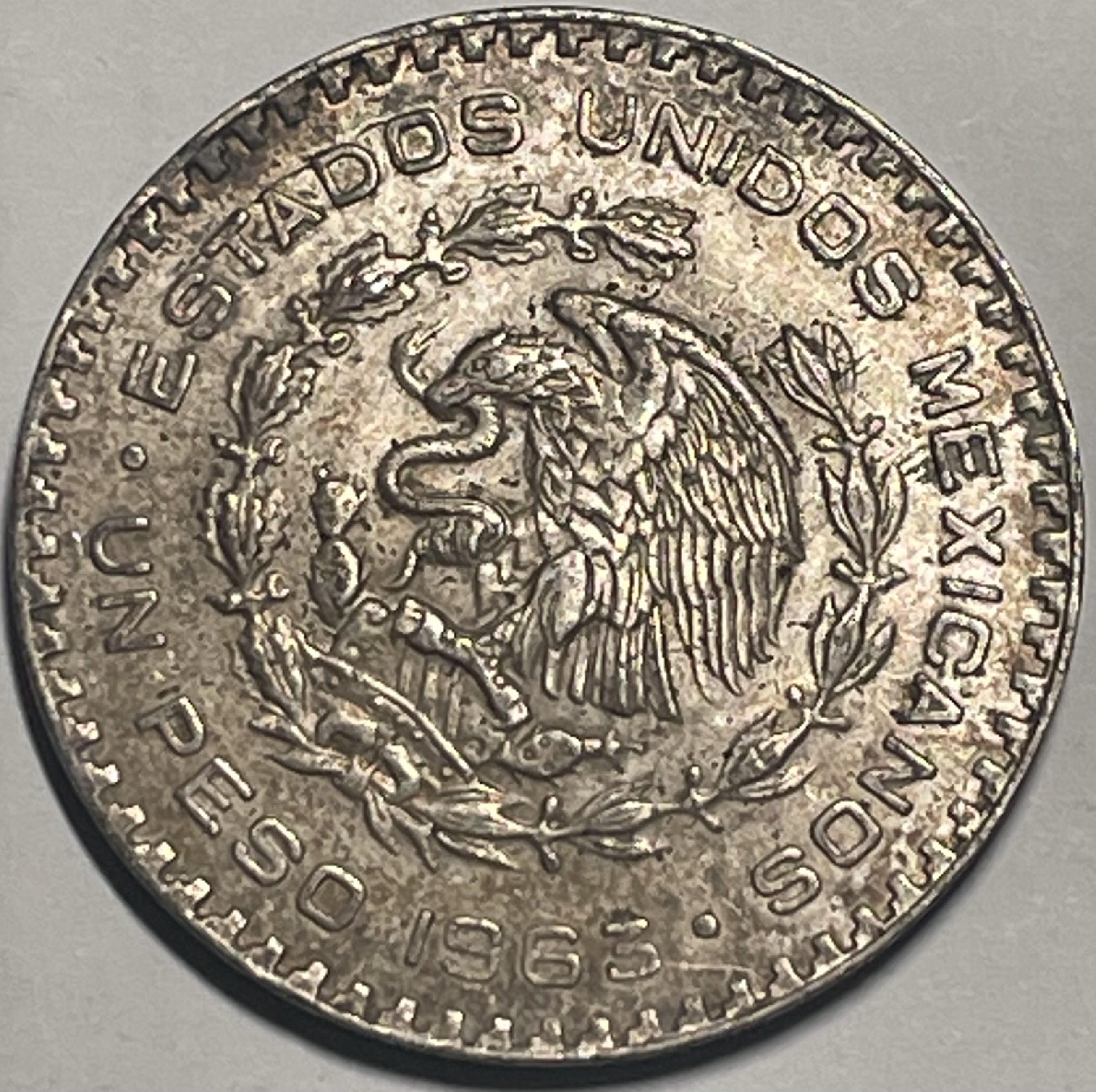 1963 Mexico Silver Peso | Property Room