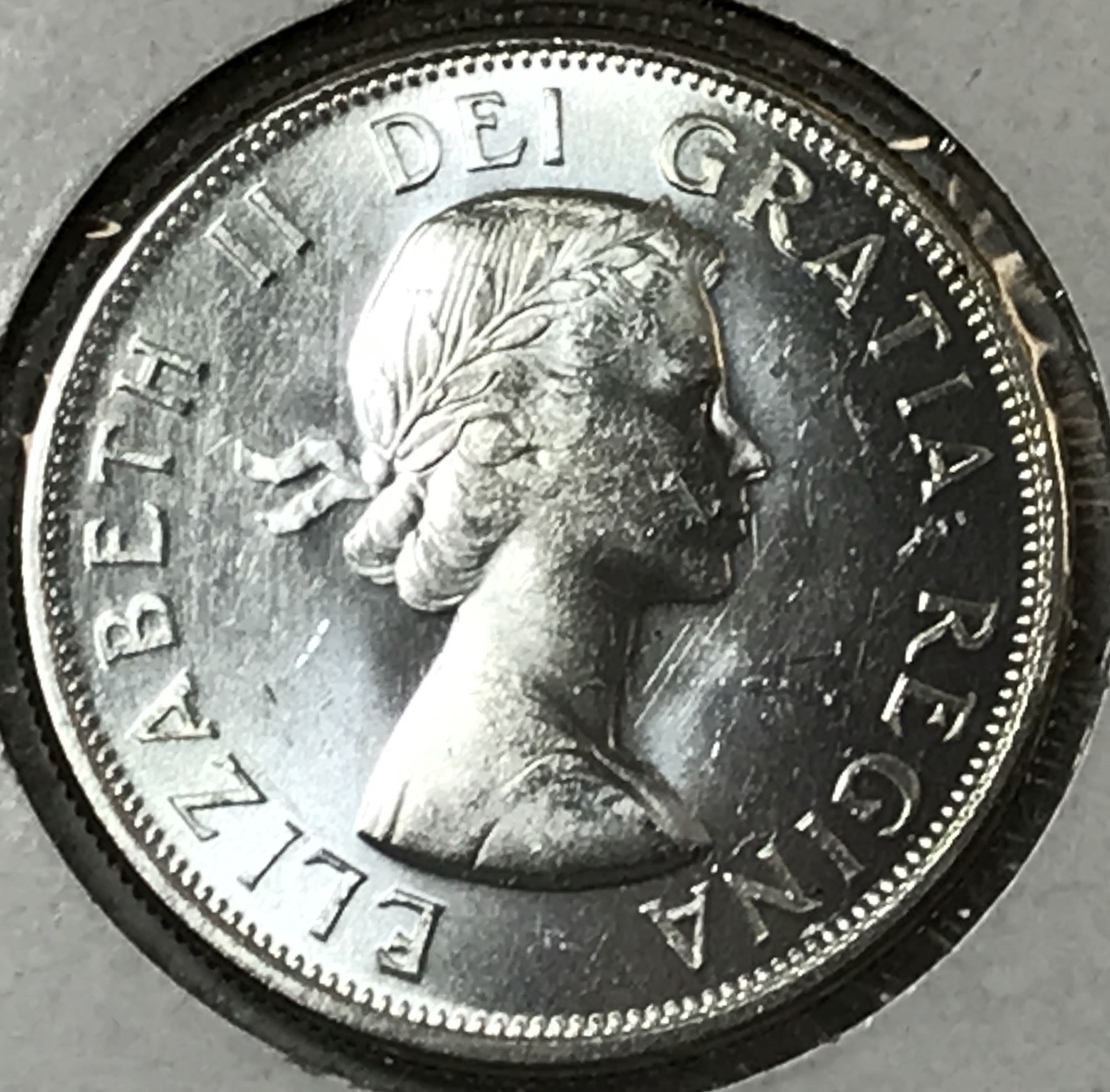 1963 Canada Silver Half Dollar - High Grade Brilliant Uncirculated ...