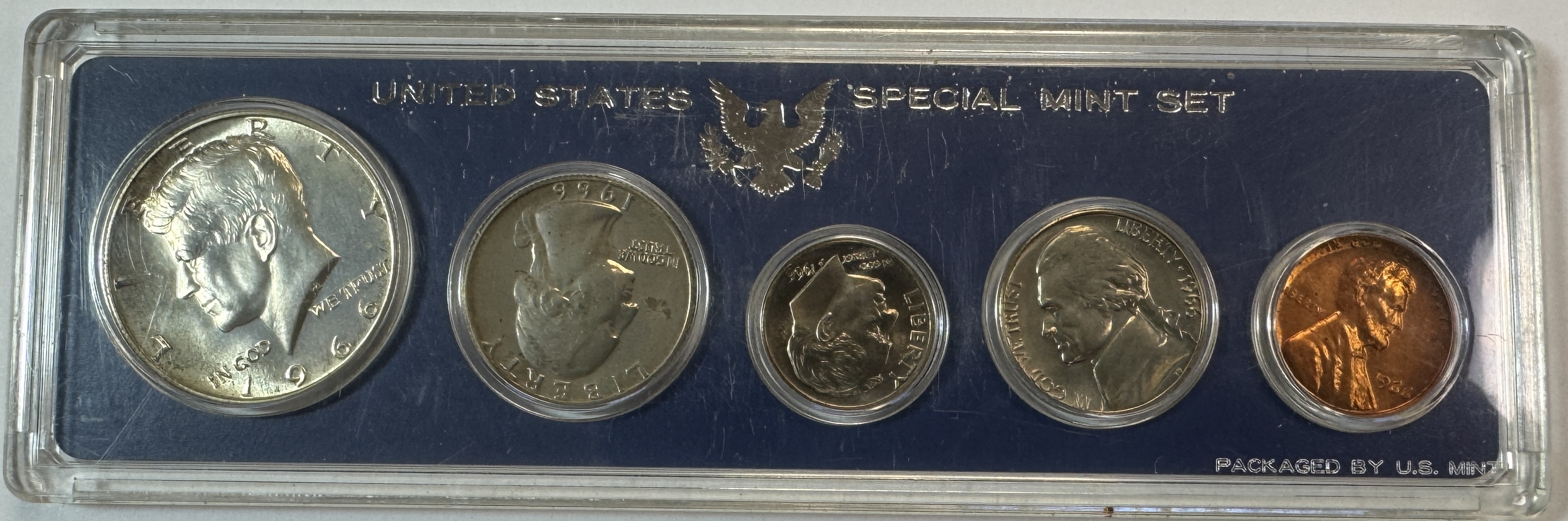 1966 United States Special Mint Set w/Silver Half Dollar | Property Room