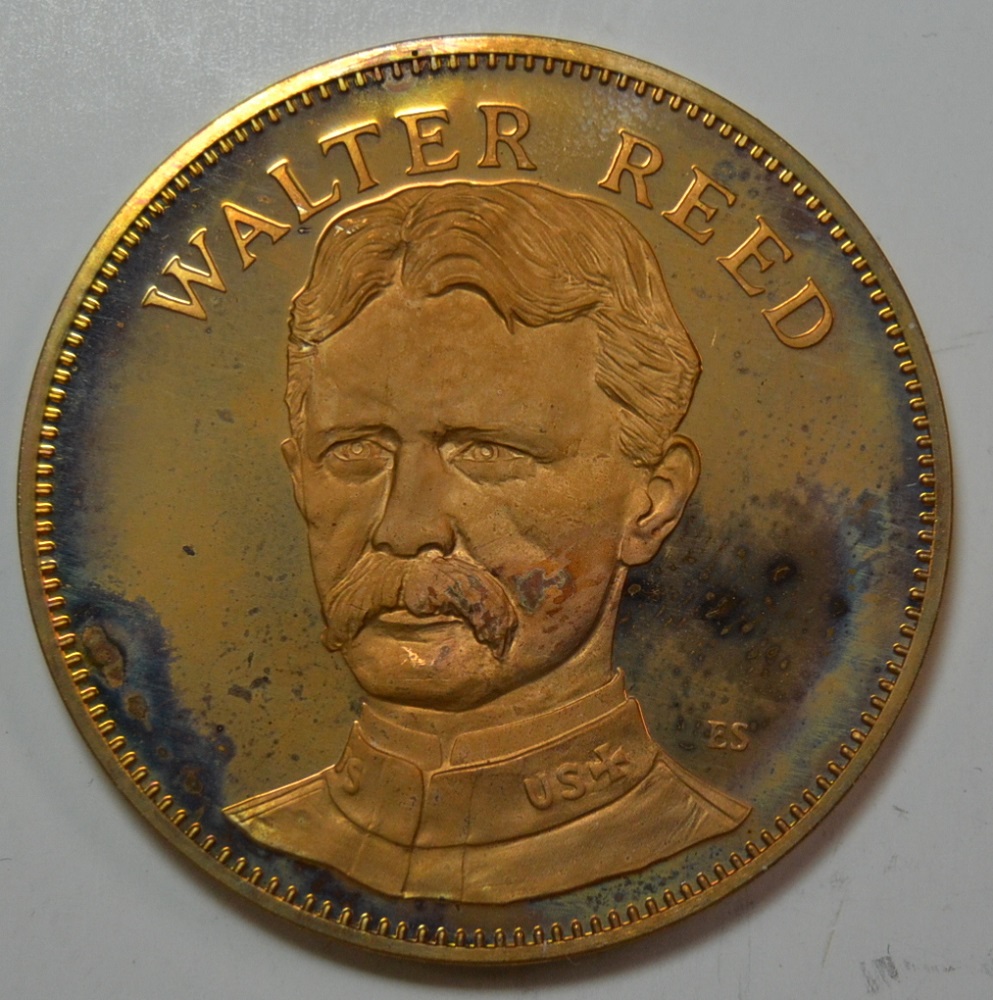 Gallery of Great Americans; 1971 Walter Reed bronze medal | Property Room