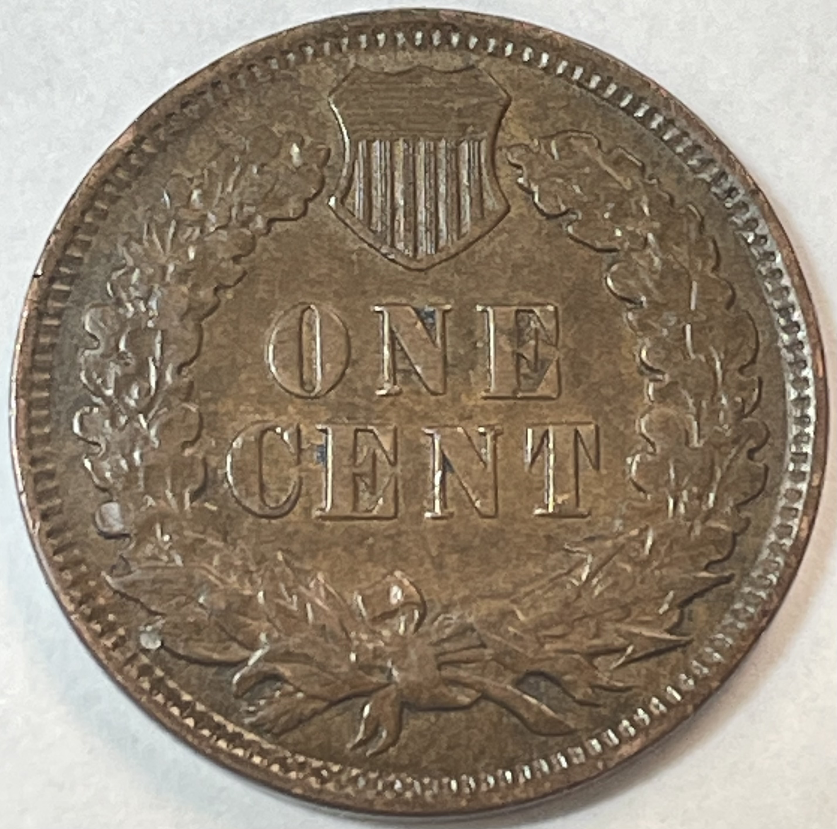 HIGH GRADE 1907 Indian Head Cent w/Full LIBERTY | Property Room