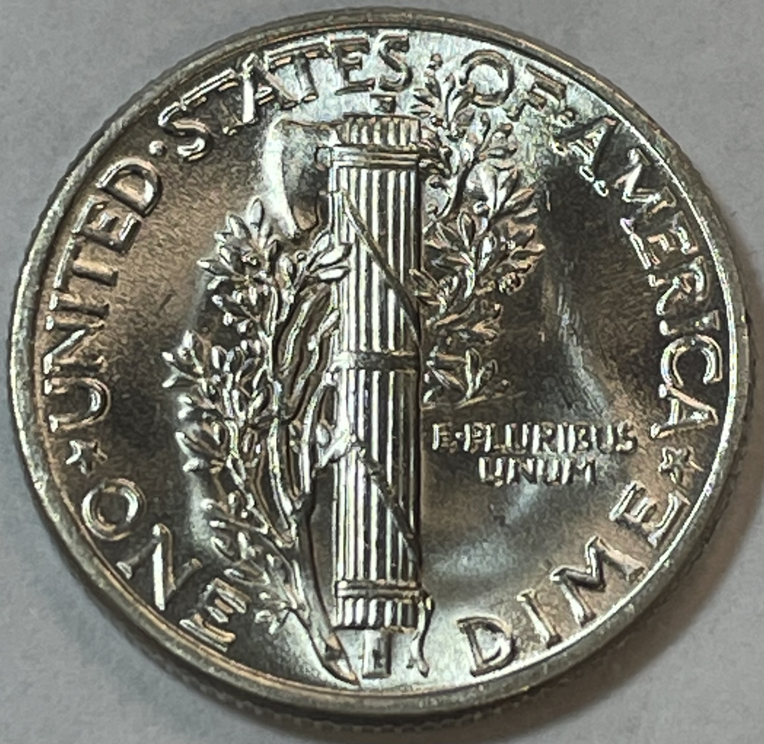 HIGH GRADE 1944 Mercury Silver Dime - Brilliant Uncirculated | Property ...