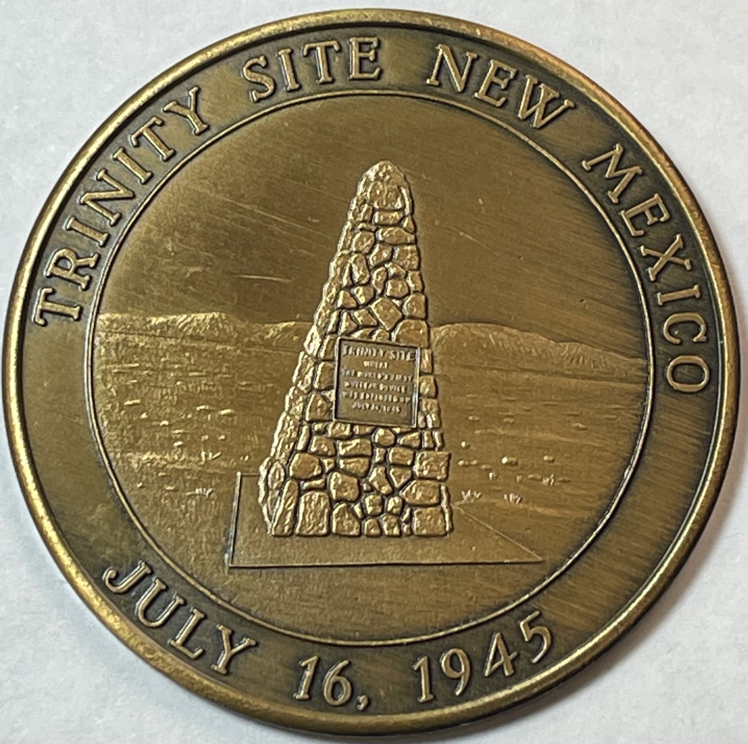 1970 Trinity Site 25th Anniversary of the Atomic Bomb New Mexico ...