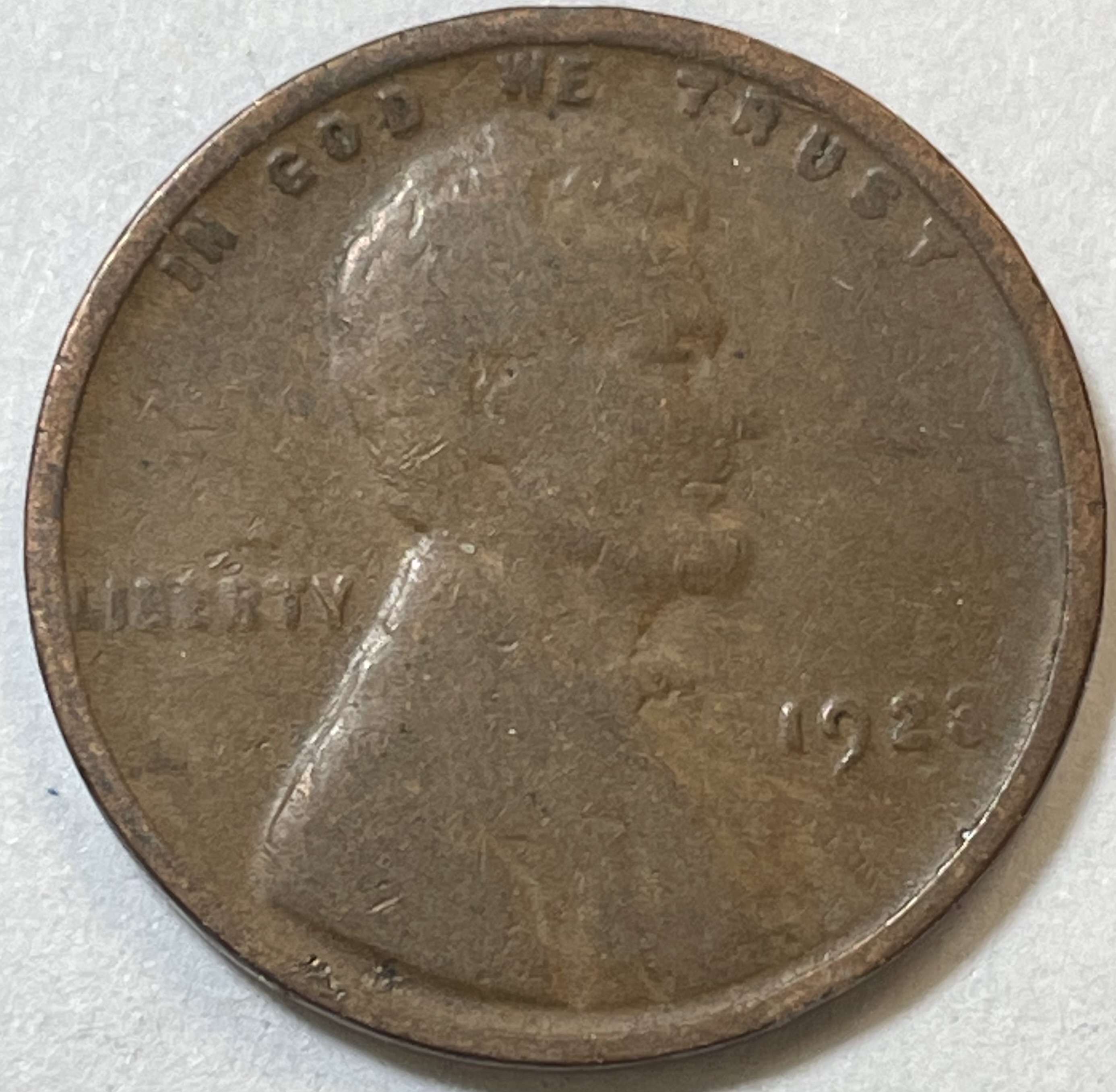 SCARCE 1923 Lincoln Wheat Cent | Property Room