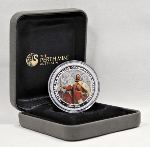1 oz .999 Fine Silver 1910-2010 Centenary of Australian Commonwealth ...