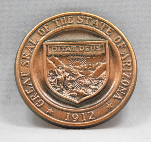 1863-1963 Arizona Territorial Centennial Coin/Medal | Property Room