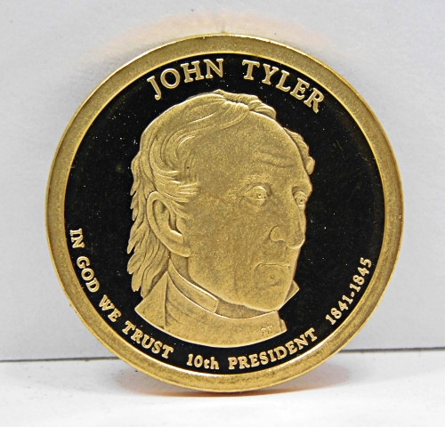 2009-S Proof John Tyler Commemorative Presidential Dollar ($1 ...