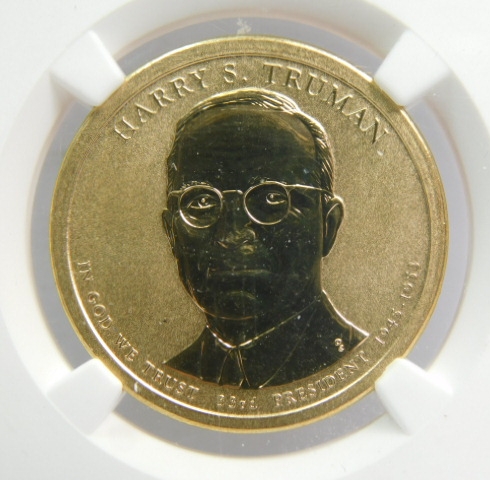 2015-P Reverse Proof Harry Truman Presidential $1 - Early Releases Coin ...