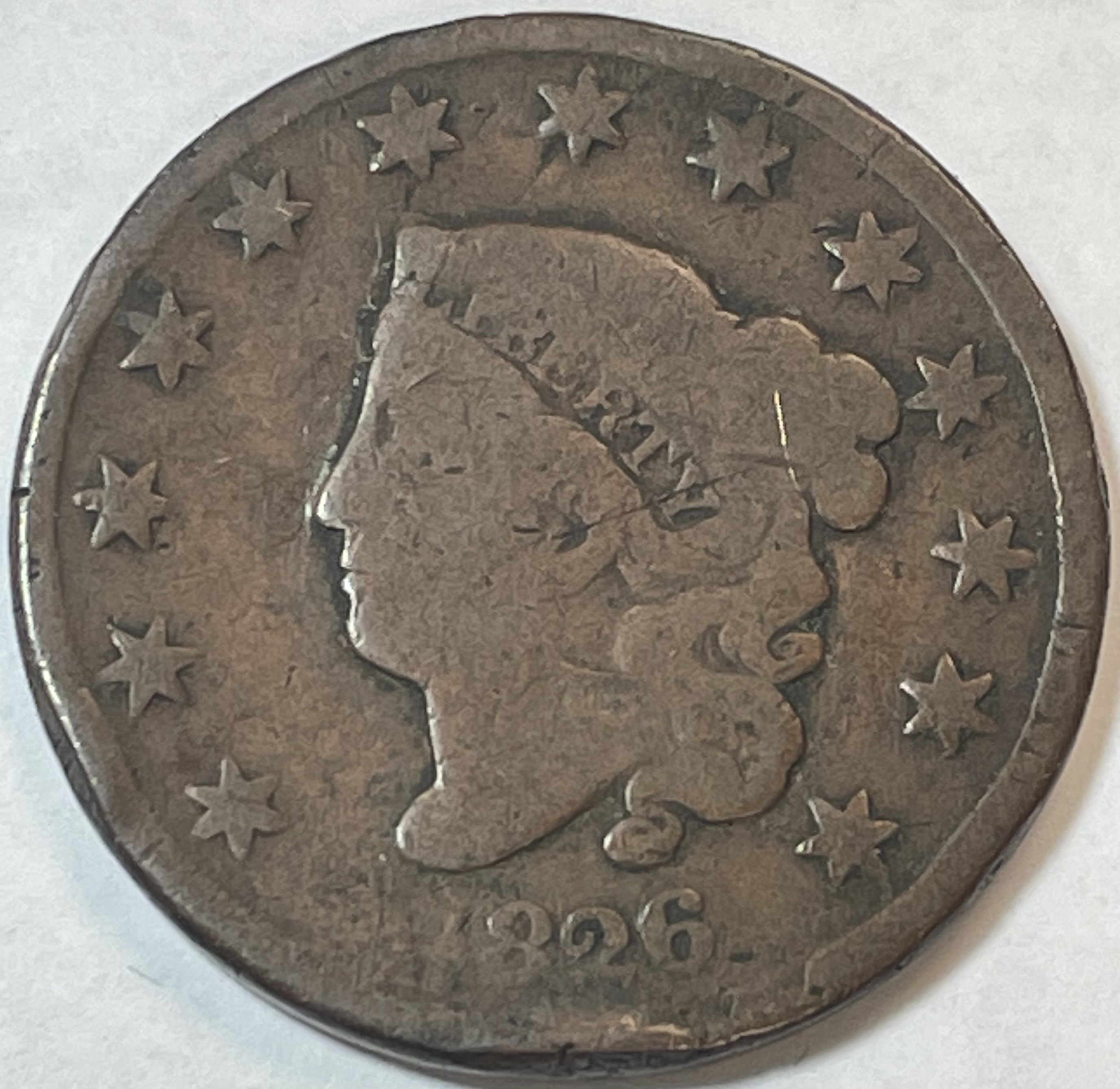 1826 Liberty Matron Head Variety Large Cent | Property Room