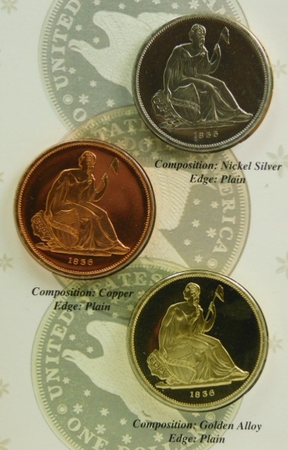 The Innovative 1836 Proof Gobrecht Dollar - Dies Made by Mint Engraver ...