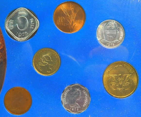 1970's Modern Day Coins of the World Set - Brilliant Uncirculated ...