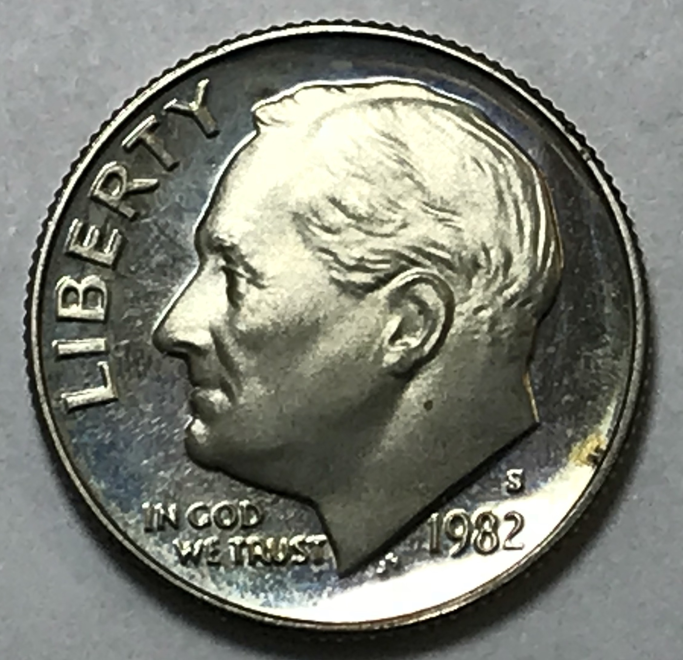1982-S Proof Roosevelt Dime | Property Room