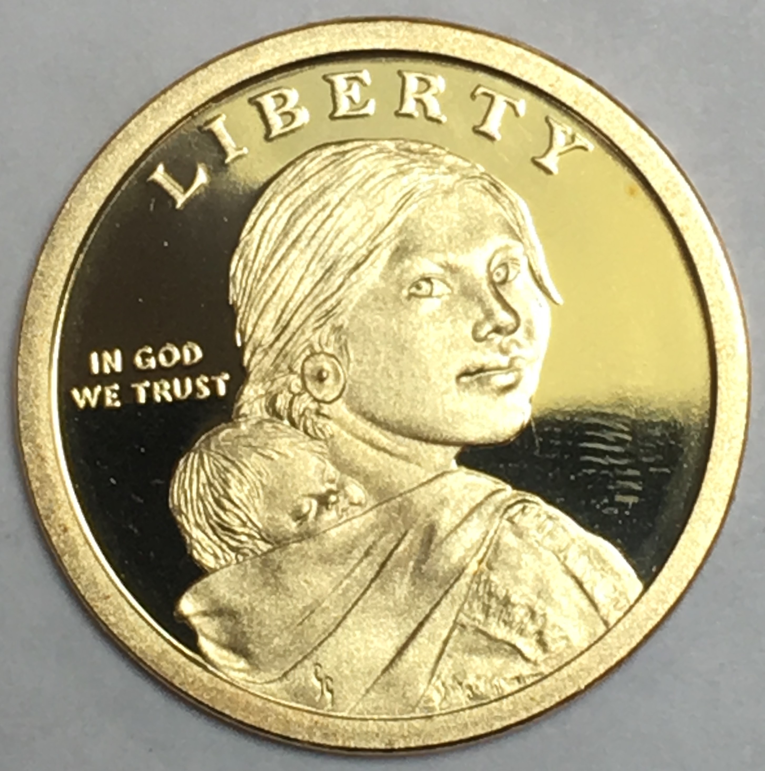 2014 S Proof Native American Dollar Coin Property Room