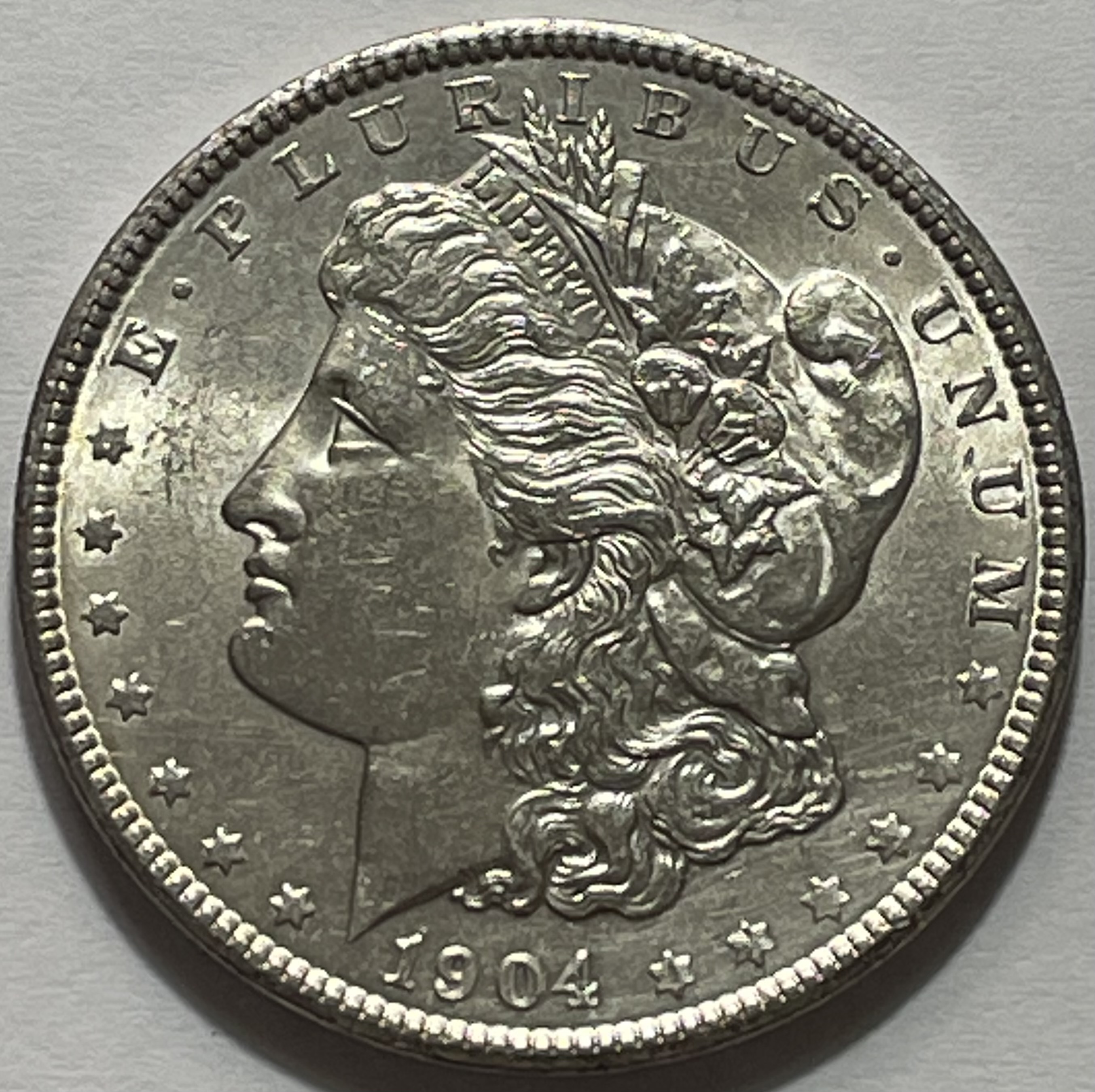 HIGH GRADE 1904 Morgan Silver Dollar | Property Room