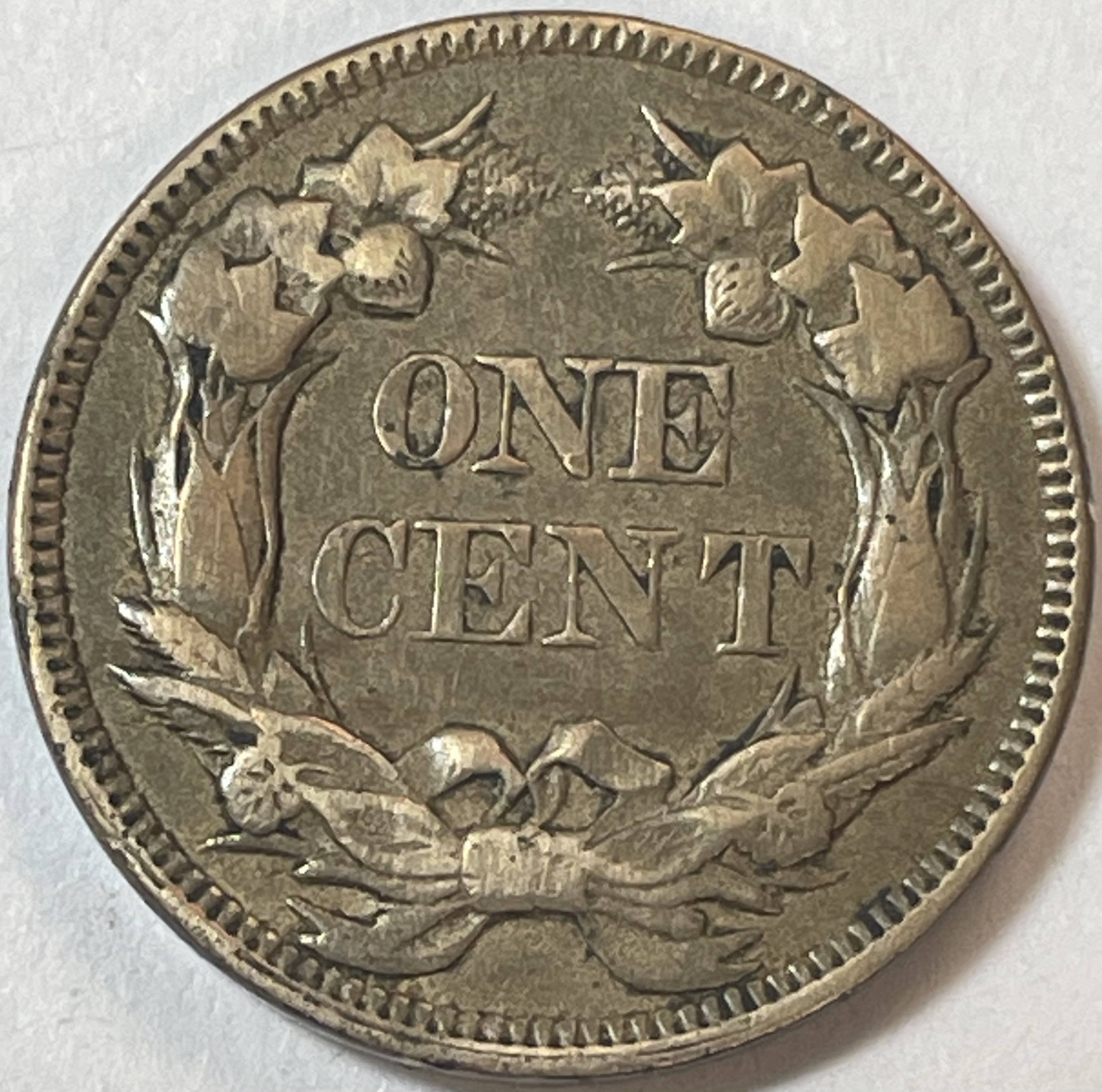 1858 Large Letters Variety Flying Eagle Cent - HIGH GRADE | Property Room