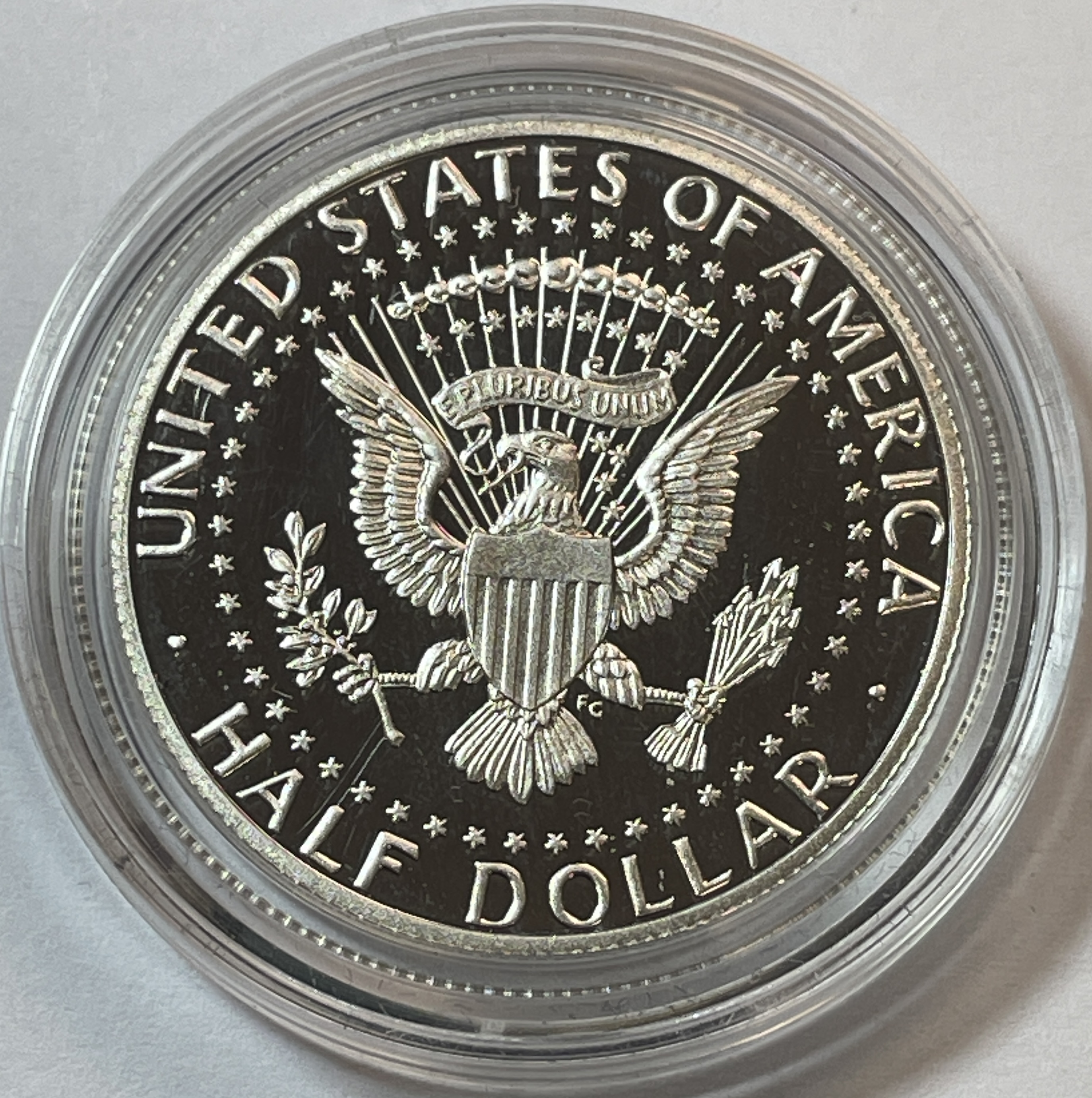 2014-P PROOF Silver Kennedy Half Dollar - 50th Anniversary ...