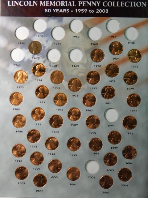 Lincoln Memorial Penny Collection | Property Room