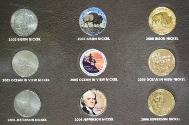 Lewis & Clark Commemorative Jefferson Nickel Collection - Uncirculated ...