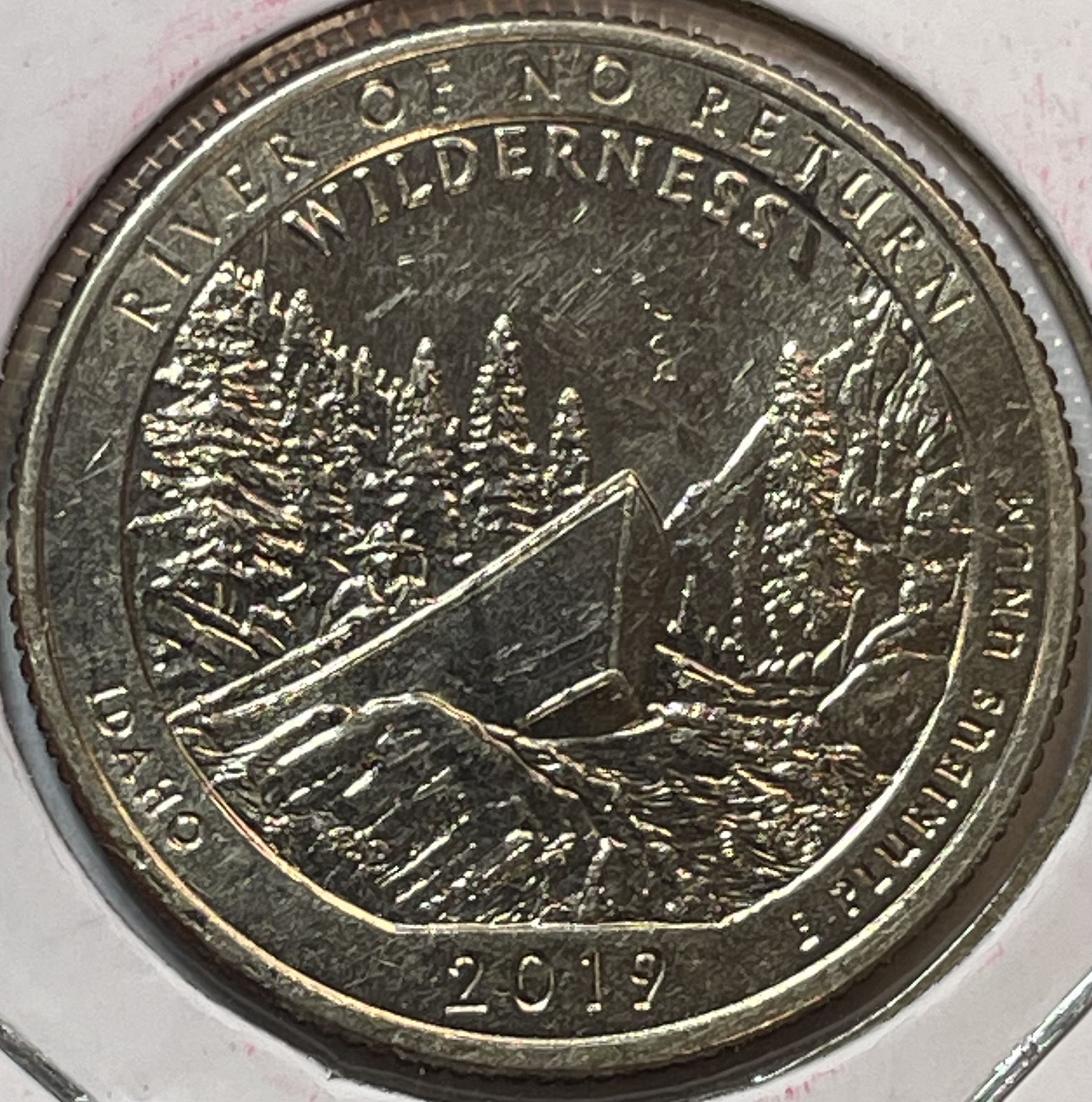 RARE 2019-W River of No Return West Point Minted Quarter | Property Room