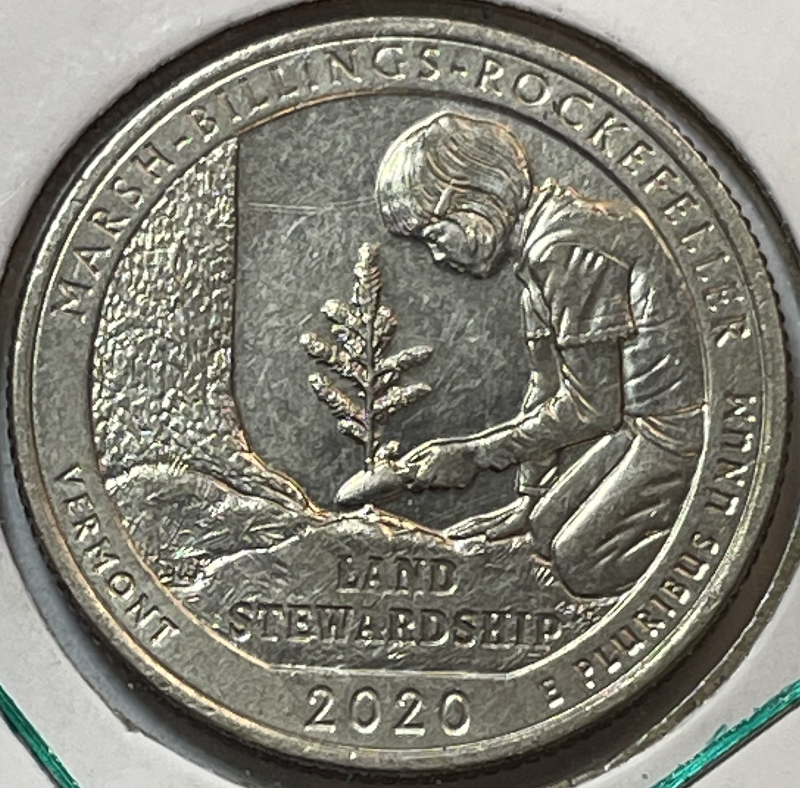 RARE 2020-W V75 Privy Marsh-Billings-Rockefeller West Point Minted ...