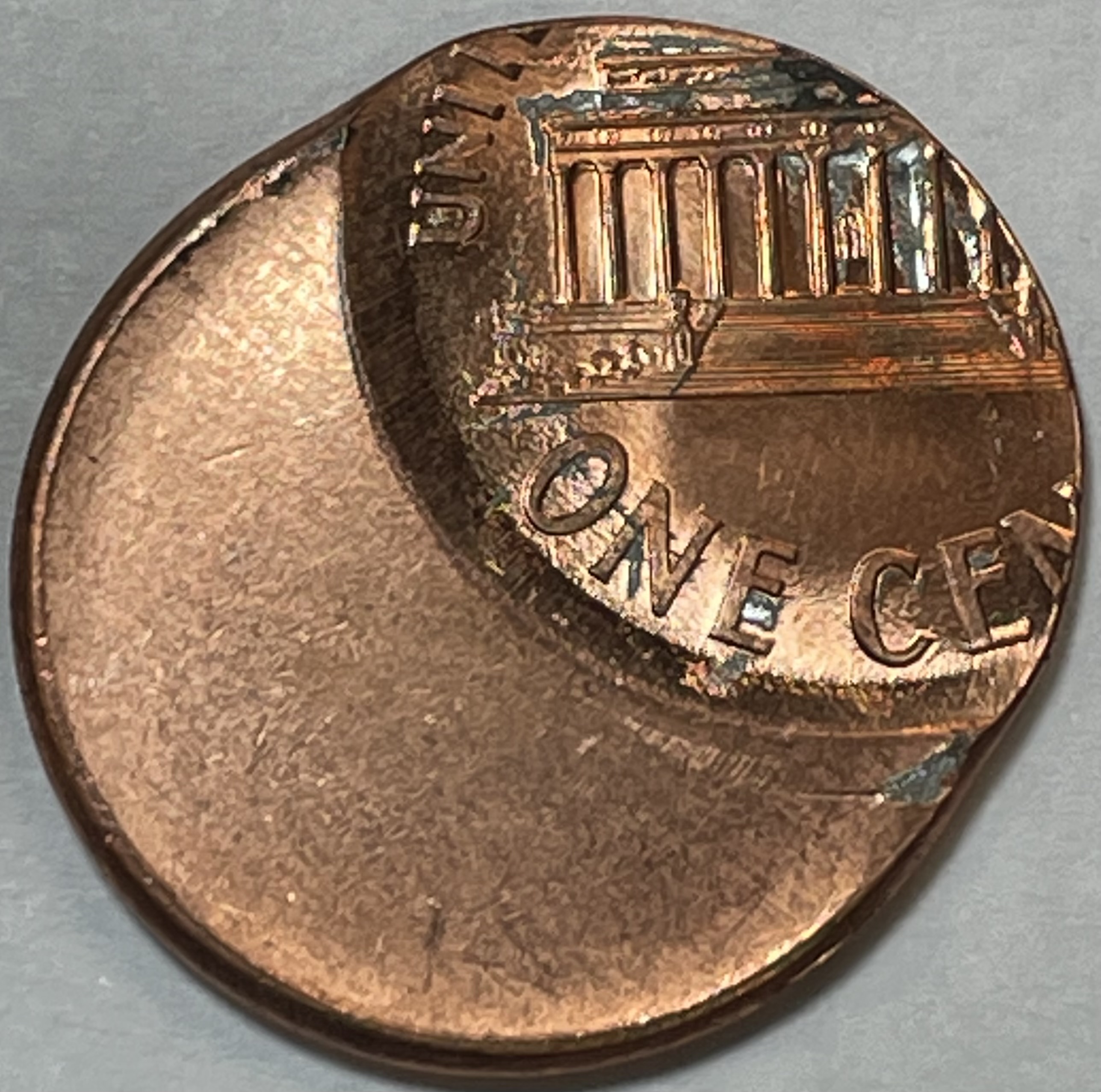 MINT ERROR Lincoln Cent OFF CENTER Error | Property Room