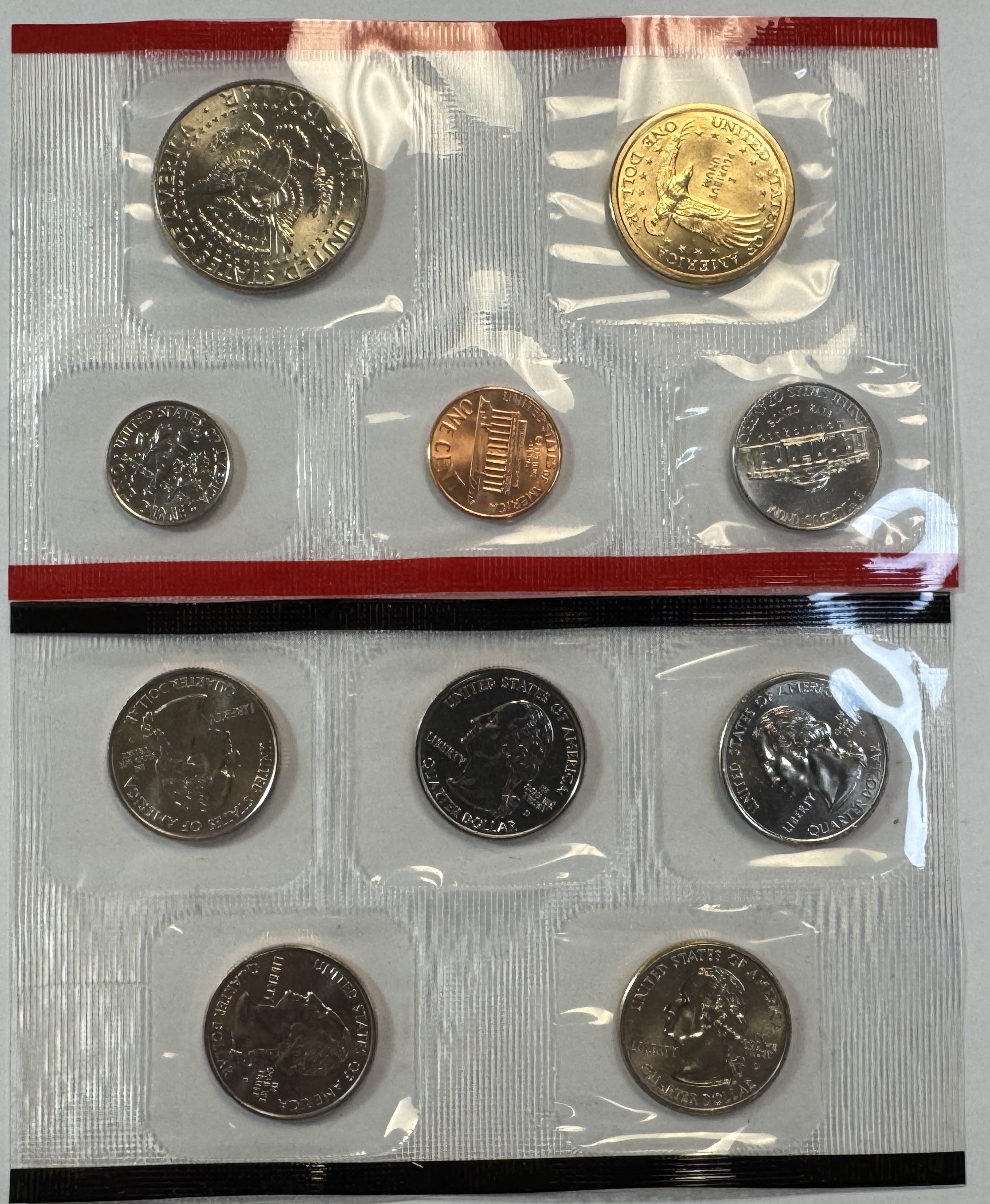 2002 Denver US Mint Uncirculated Coin Set in Original Mint Packaging ...