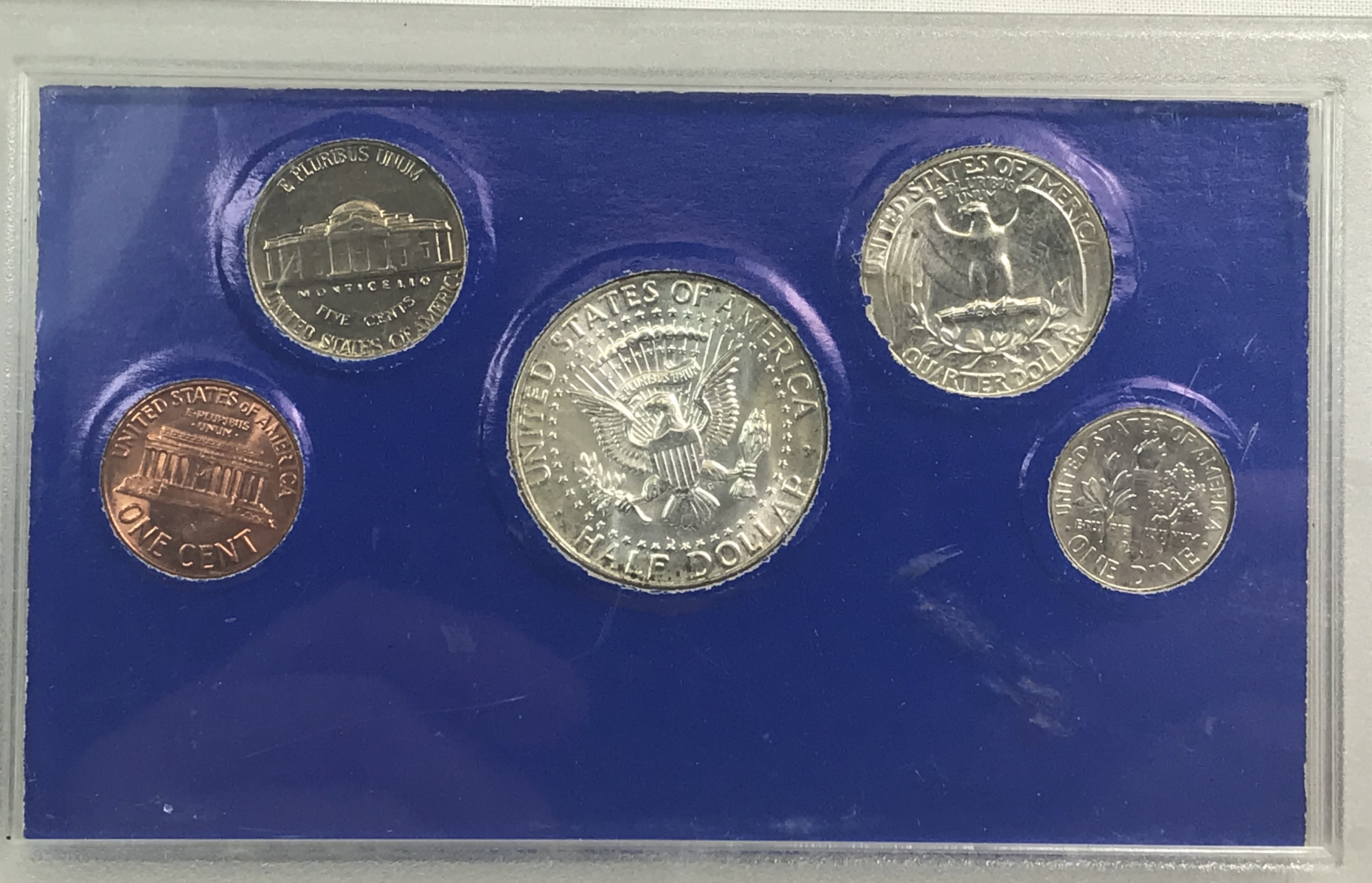 1964 Uncirculated Silver Set - Americana Series Presidents Collection ...