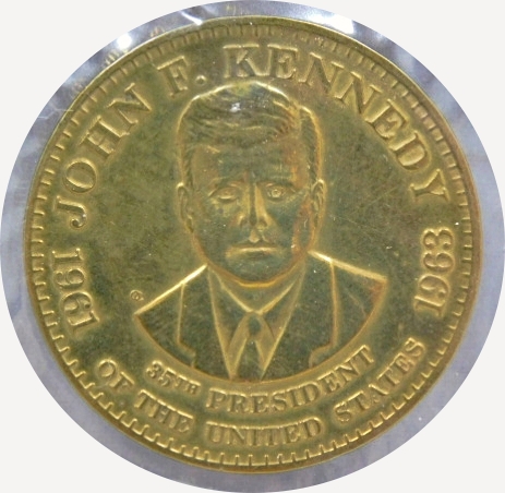 Vintage John F. Kennedy Commemorative Medallion | Property Room