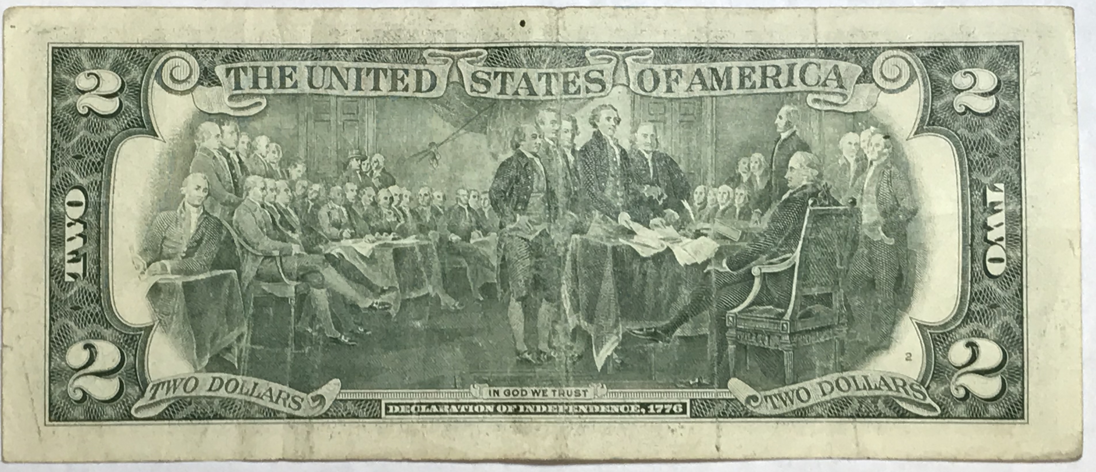 1995 $2 STAR NOTE Replacement Error Federal Reserve Note | Property Room