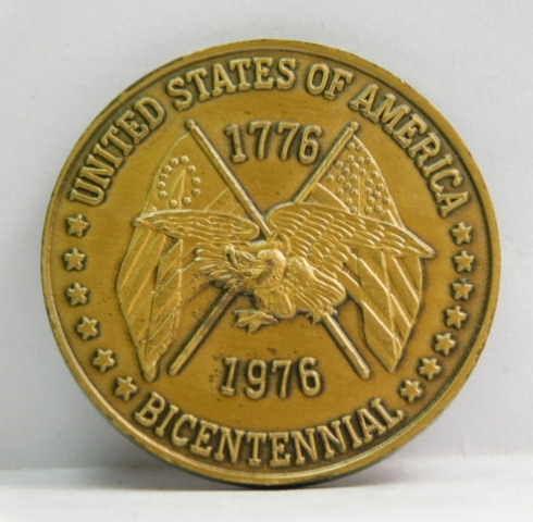 Bicentennial Commemorative "Declaration Of Independence" Medallion ...