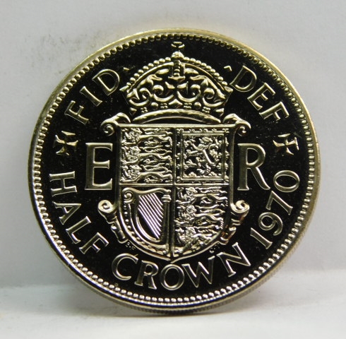 1970 British Half Crown Proof Choice! | Property Room
