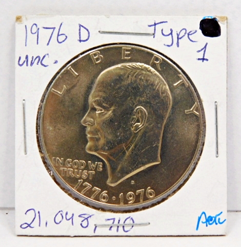 1976 D Bicentennial Kennedy Half Dollar Type 1 Excellent Detail