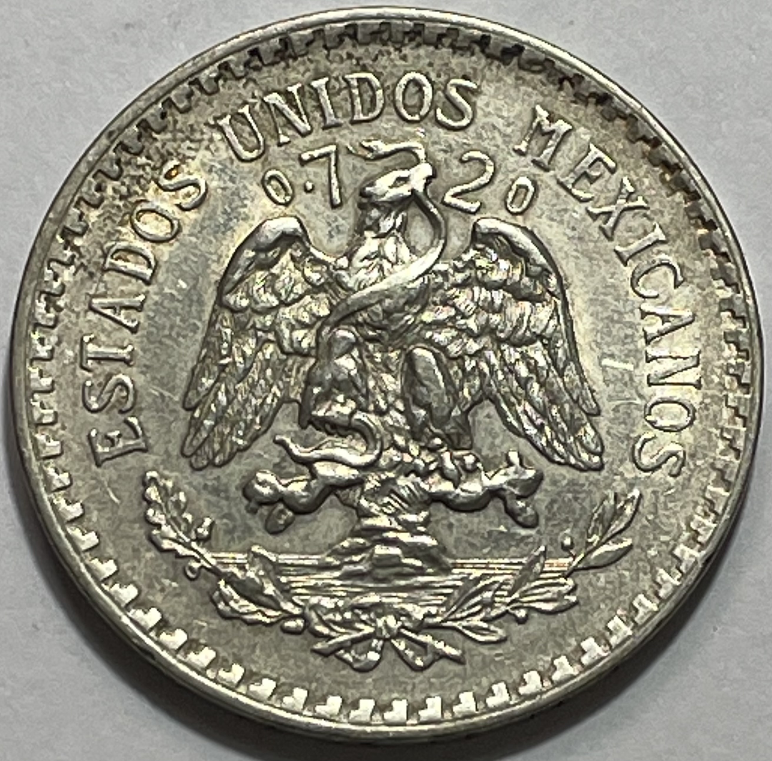 1922 Mexico Silver Peso - Nice Higher Grade | Property Room