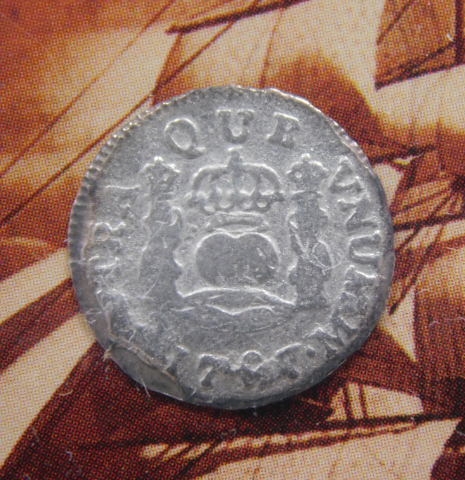 1767 El Cazador - Sunken Treasure Shipwreck Spanish Colonial Silver ...