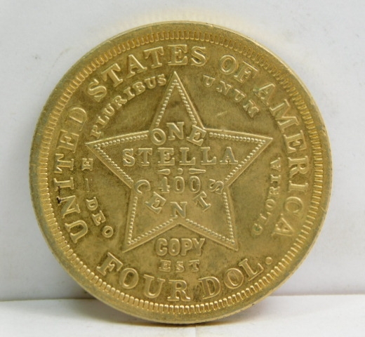 1879 $4 Stella Replica Coin/Medal | Property Room
