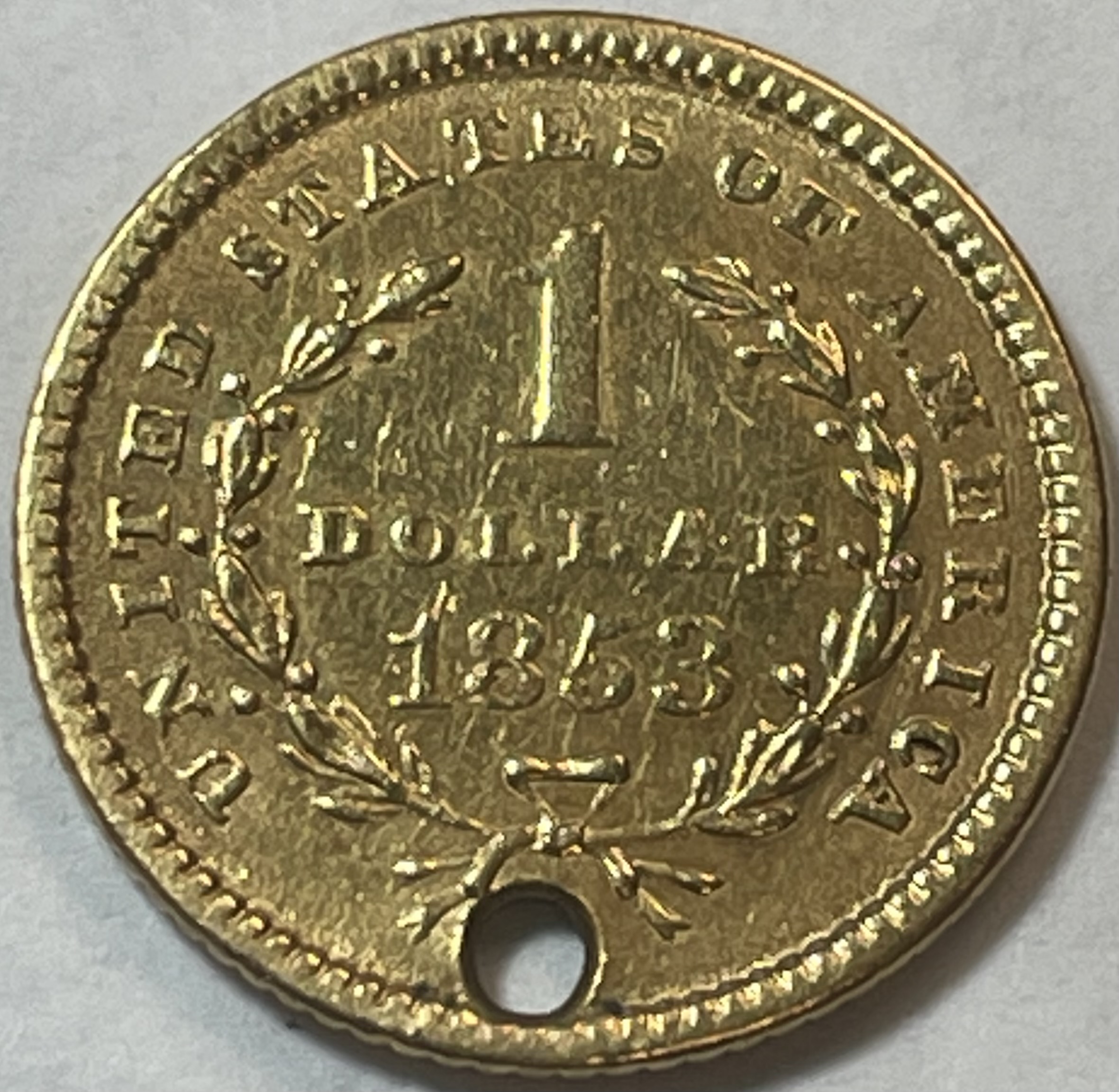1853 Type 1 Liberty Head Gold Dollar | Property Room